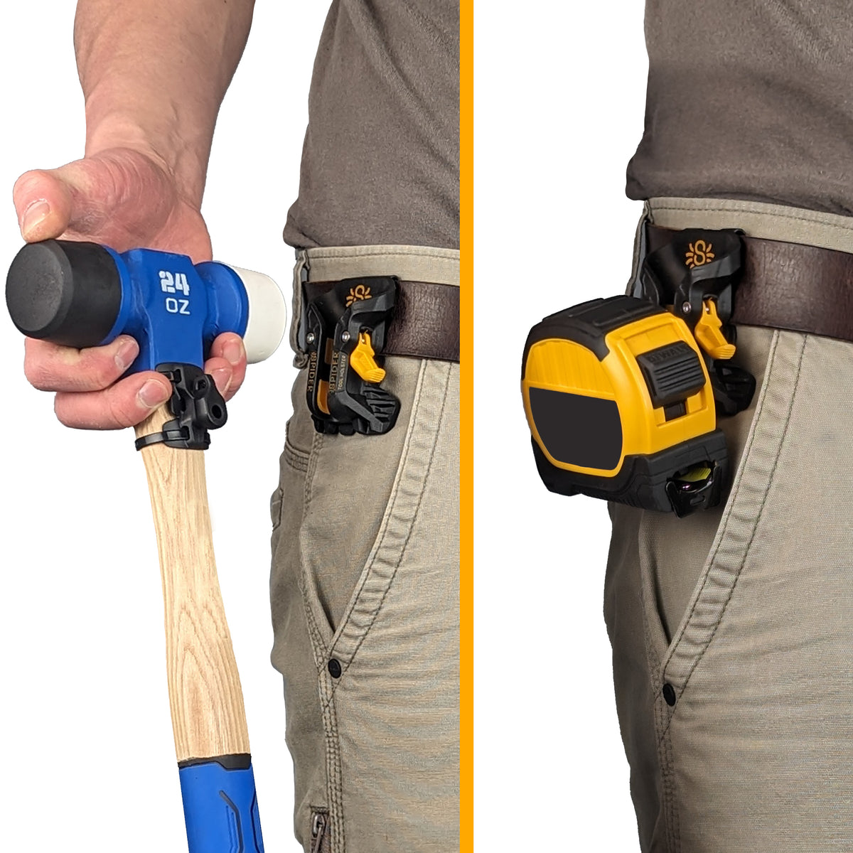 5605TH: Pro Tape Measure + Hammer Tab
