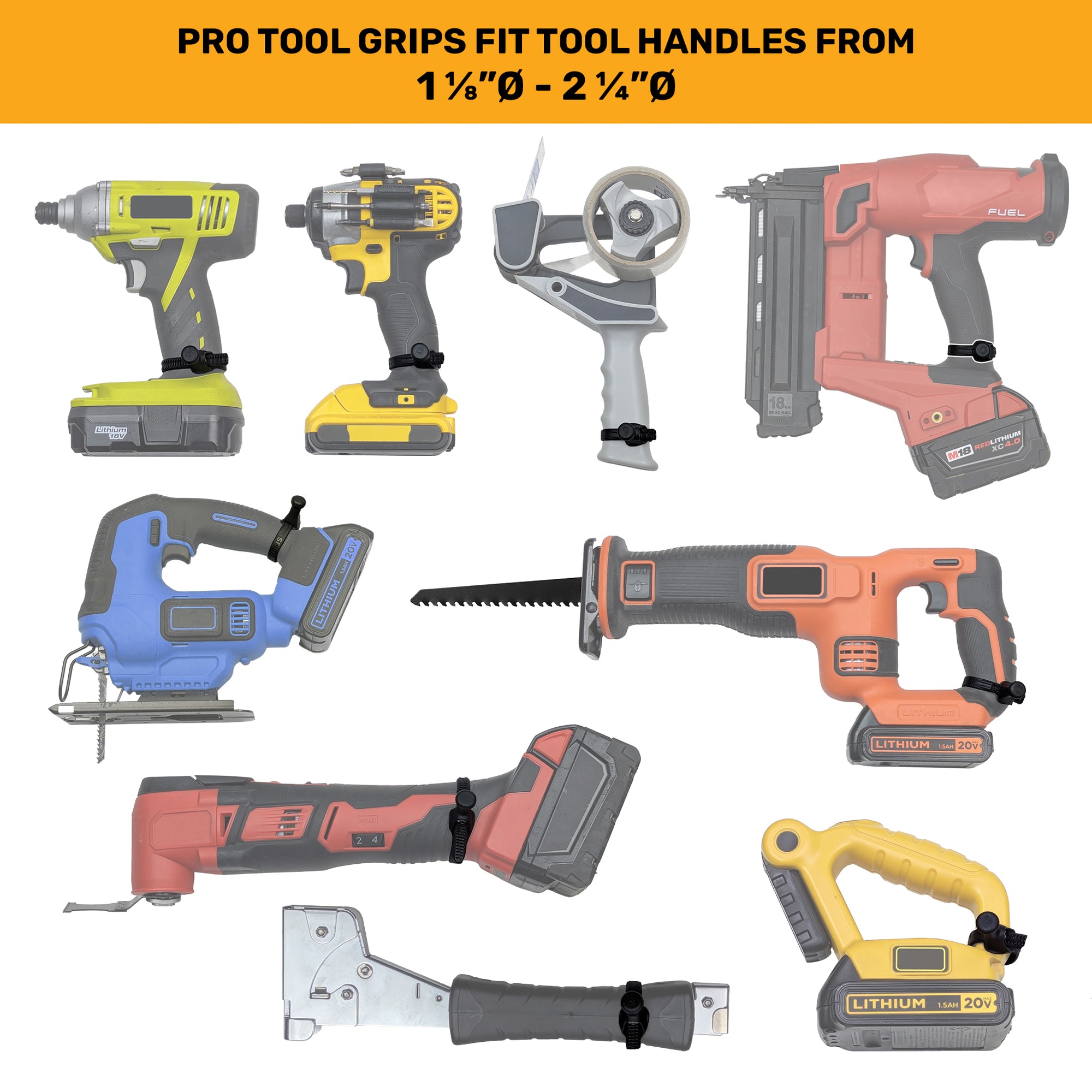5611TH: Pro Tool Grip - Pack of 3