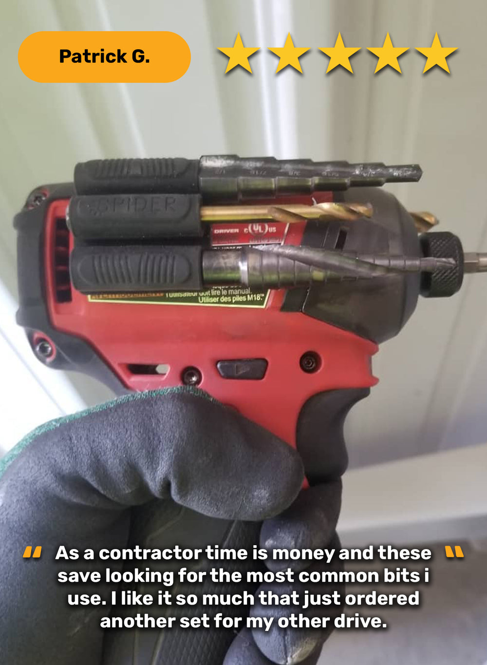 Spider Tool Holster - The quick-draw solution for carrying your tools!